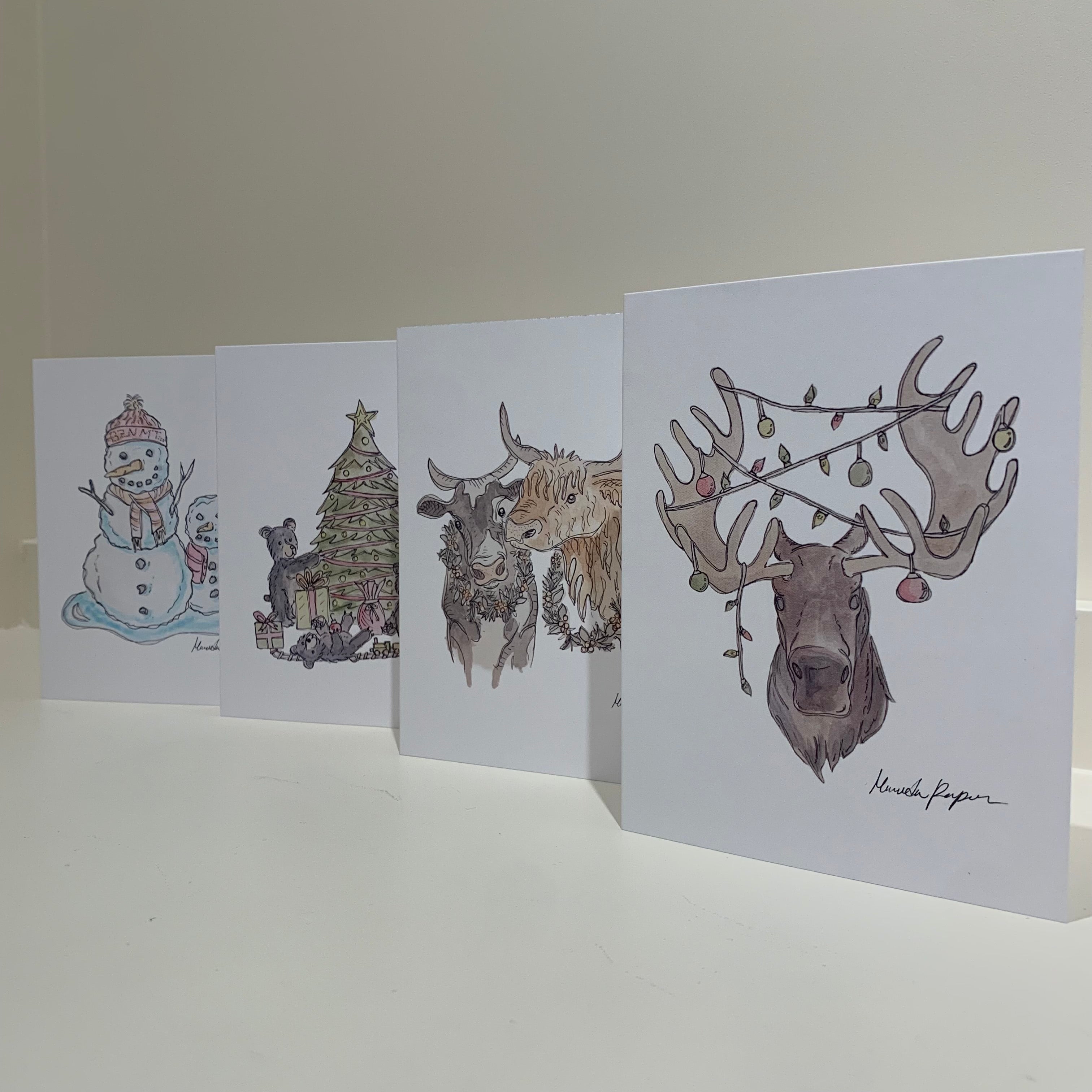 2023 Holiday and Christmas Cards – Red Fox Design Studio LLC